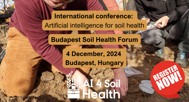 International conference: ARTIFICIAL INTELLIGENCE FOR SOIL HEALTH ... International conference: ARTIFICIAL INTELLIGENCE FOR SOIL HEALTH ...